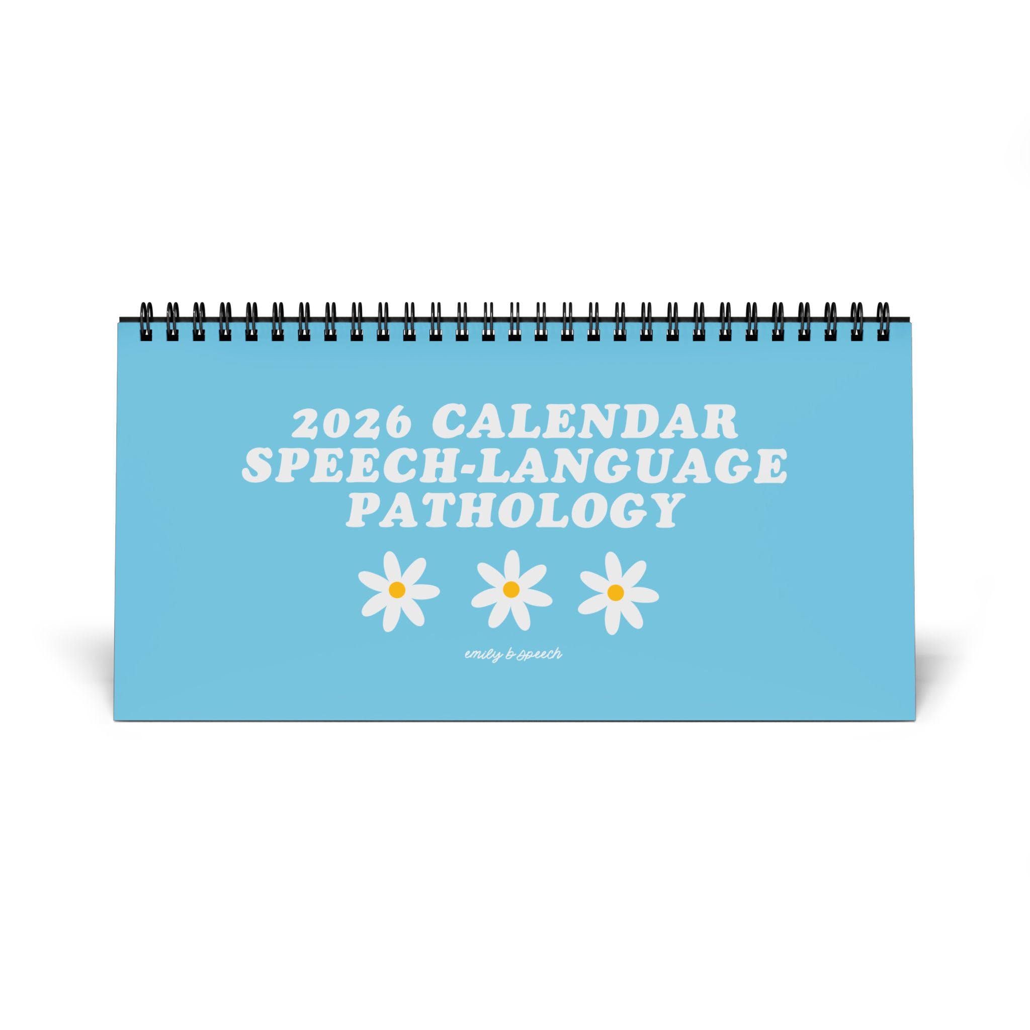 2026 SLP Desktop Calendar – EmilyBSpeech