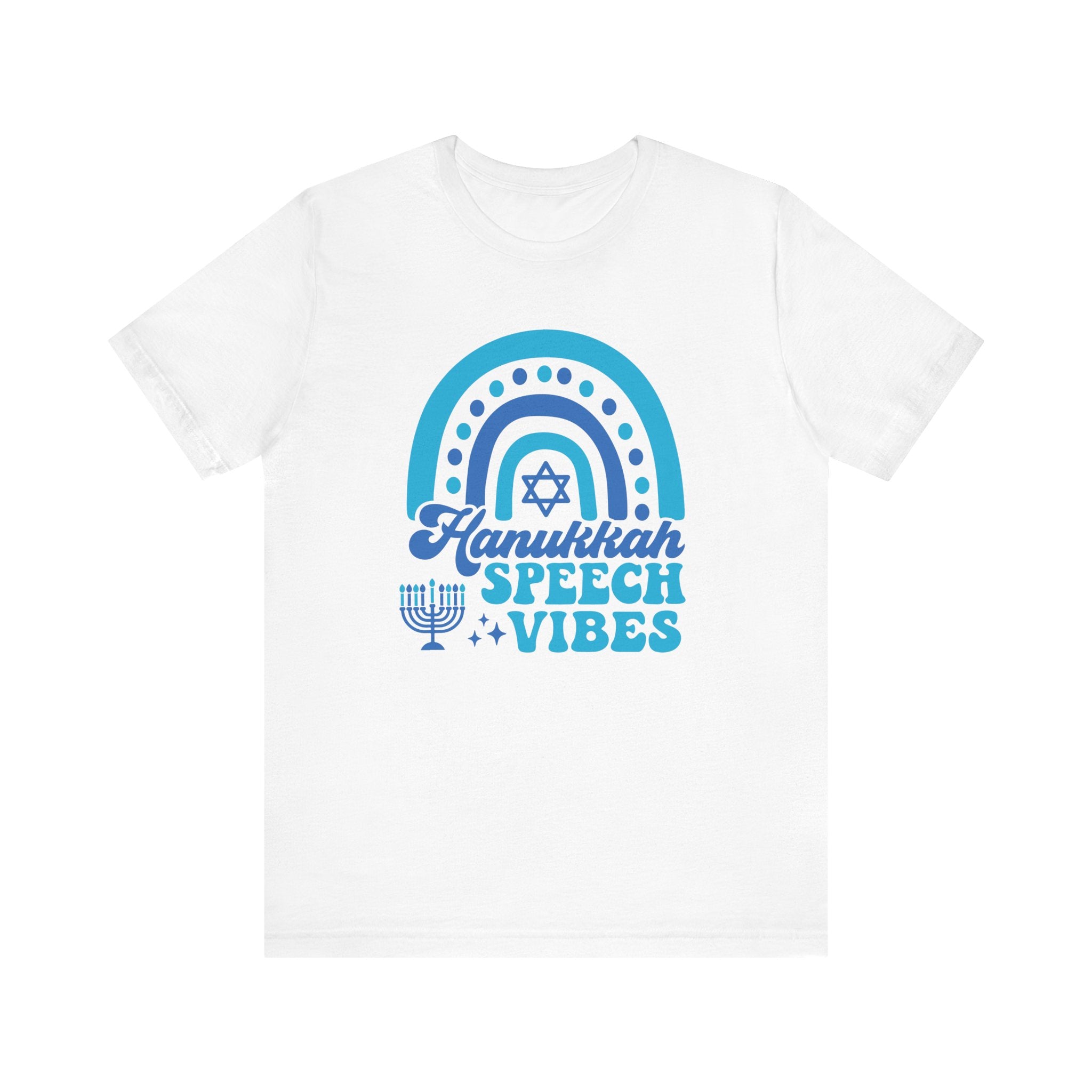 Hanukkah Speech Vibes Jersey T-Shirt – EmilyBSpeech